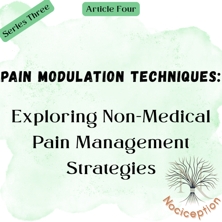 Pain Modulation Techniques: Exploring Non-Medical Pain Management ...